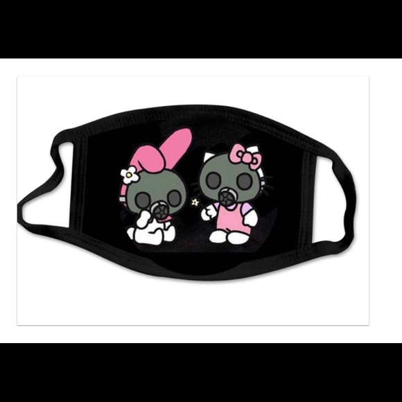 Hello Kitty | Accessories | Hello Kittymy Melody Wearing A Gas Mask ...